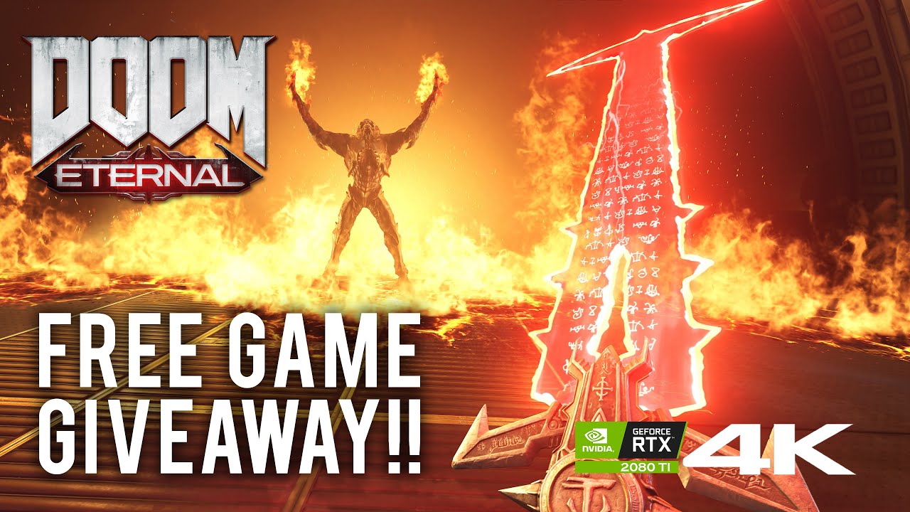 DOOM Eternal (PC) | RTX 2080 Ti | 4K PC Game Benchmarks - YouTube