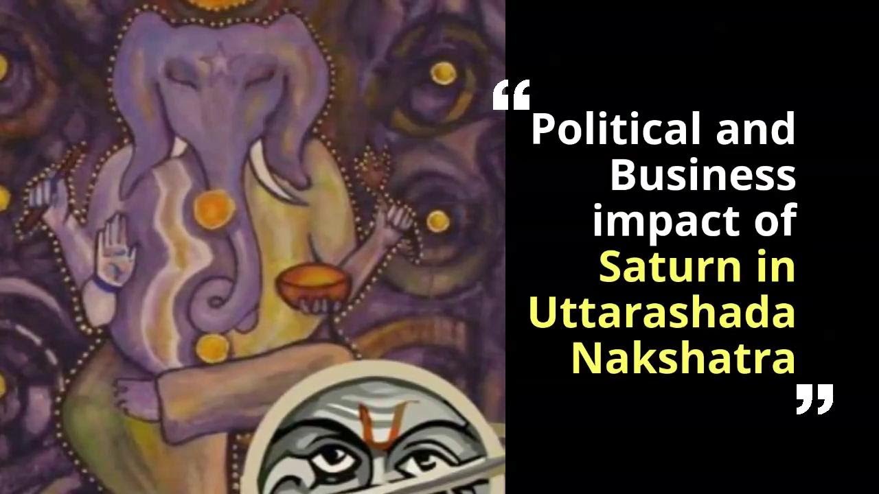 Saturn transit in Uttarashada Nakshatra from 26 December 2019 - Vedic ...