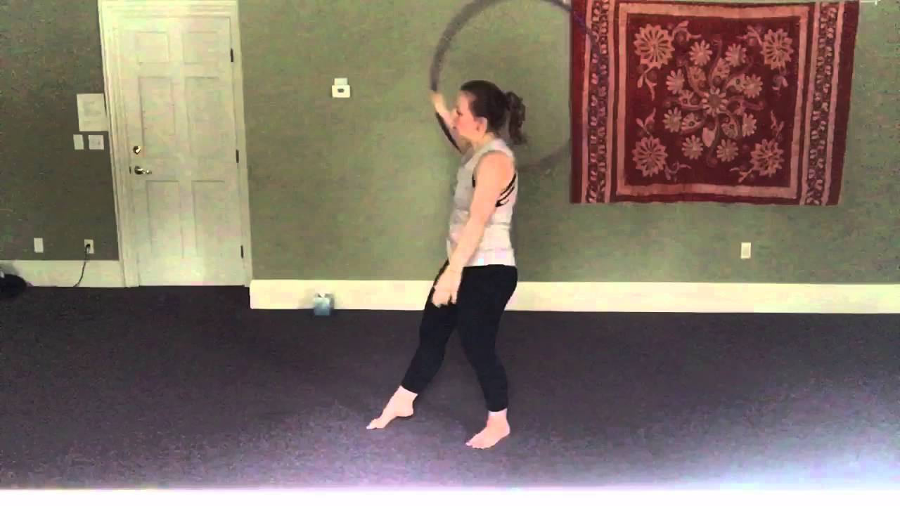 Two beat weave: a hooping tutorial - YouTube