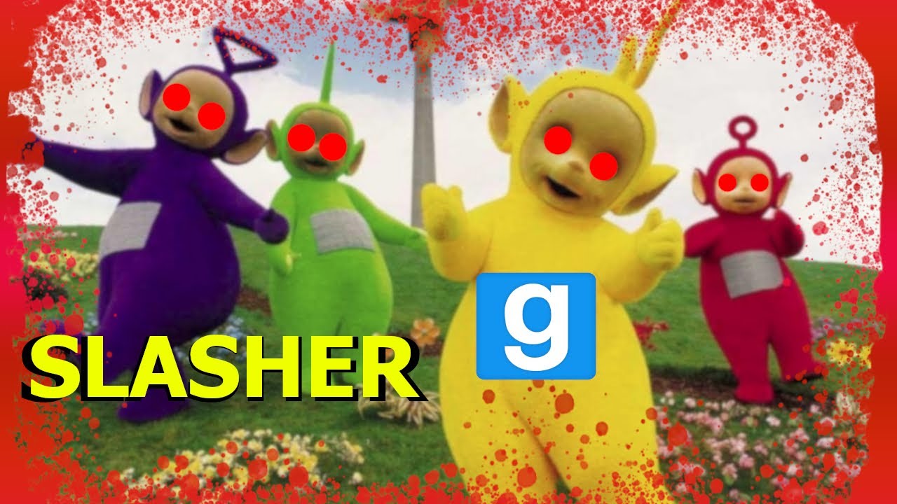 MORDERCZE TELETUBISIE | Gmod Slasher #2 (with:ekipa) - YouTube