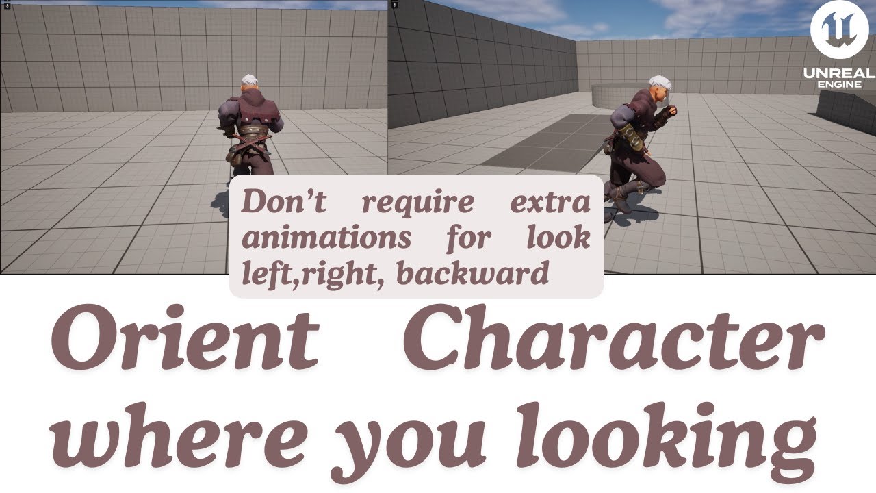 Orient Your Character Where You Look - Simple UE5 Setup (No Extra ...