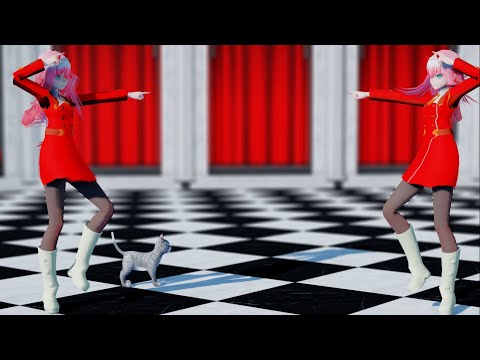MMD Darling in the FranXX - Zero Two MEOW - YouTube