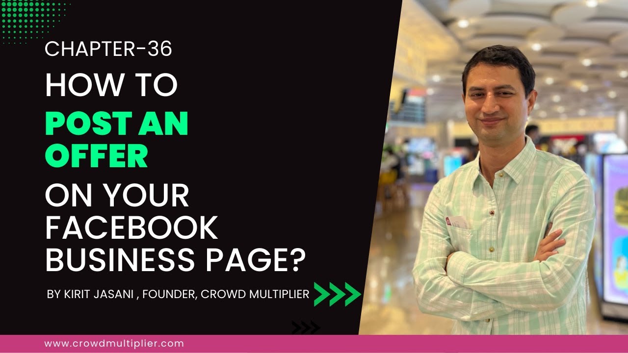 Chapter 36 How to Post An Offer on Your Facebook Business Page ? - YouTube