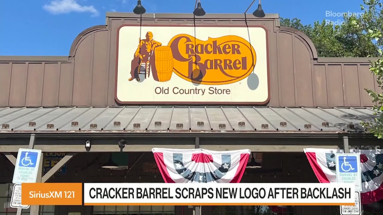 Cracker Barrel Scraps New Logo After Social Media Backlash - YouTube