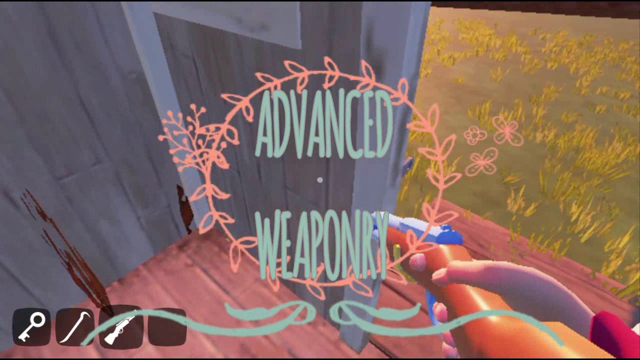 Hello Neighbor Alpha 2 I've got a gun - YouTube