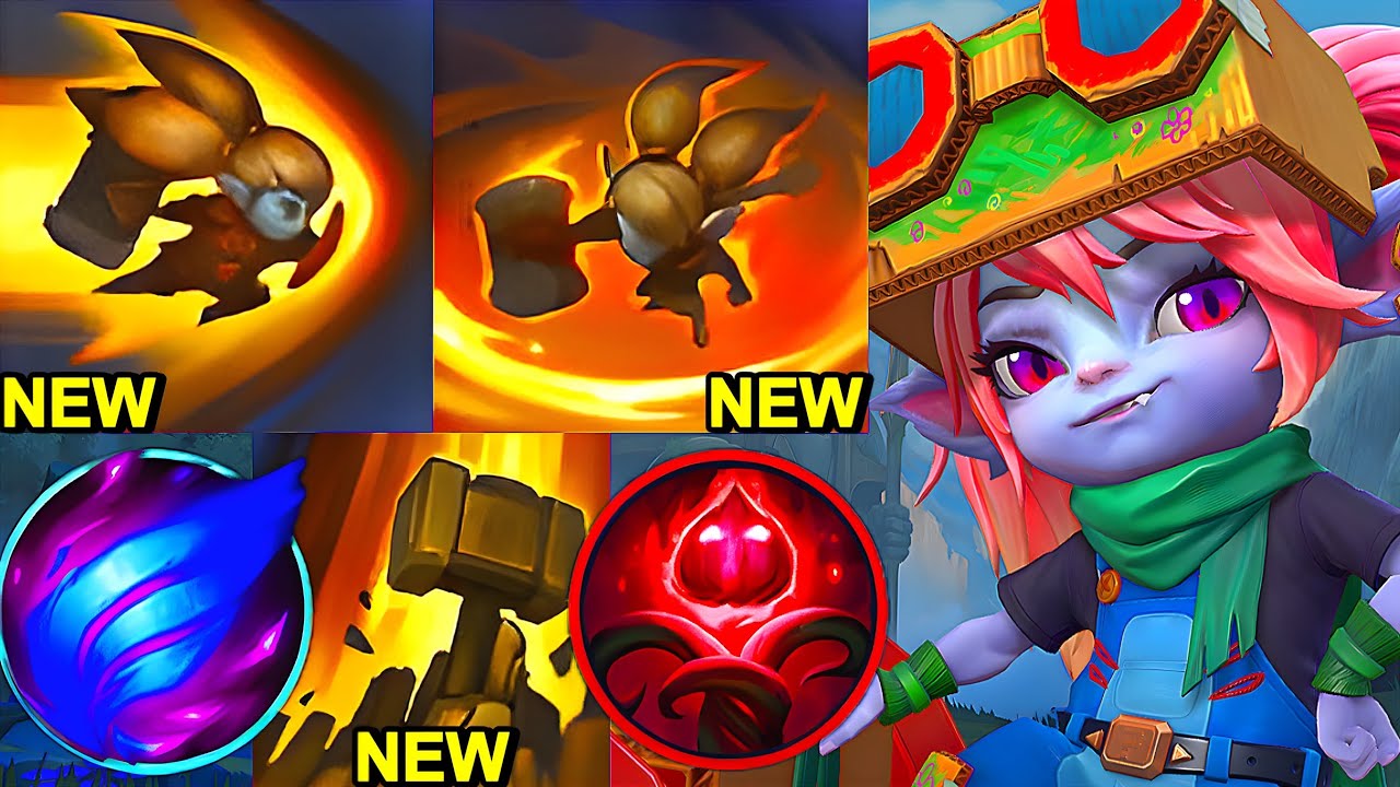 Wild Rift China Poppy Jungle - NEW Phase Rush FIGHTER POPPY Build Runes ...