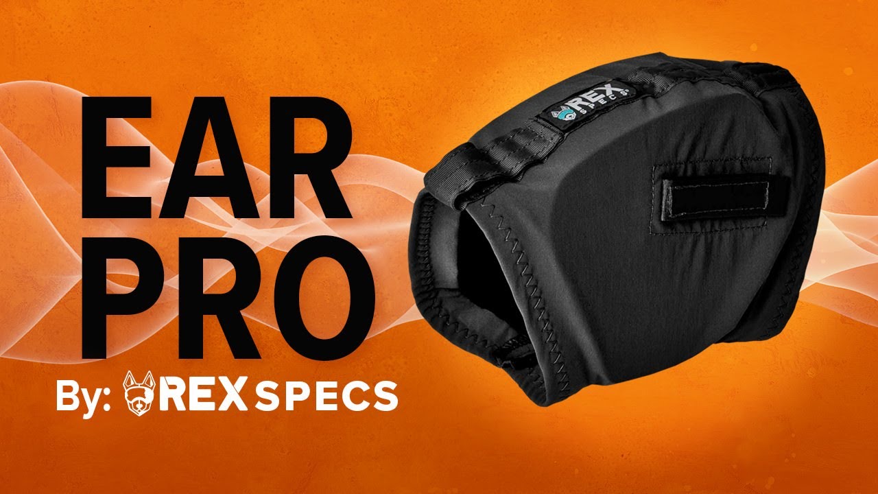 Ear Pro from Rex Specs - K9 Hearing Protection - YouTube