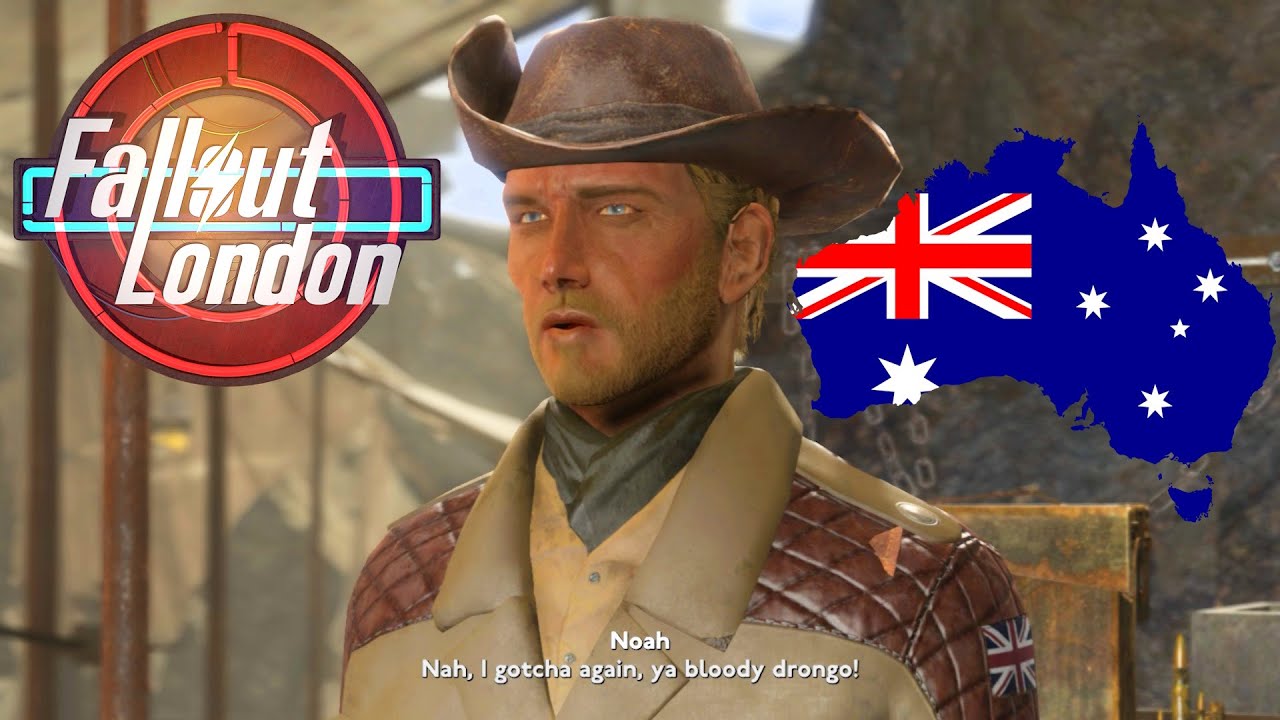 Crazy Australian Bloke in Fallout London - YouTube