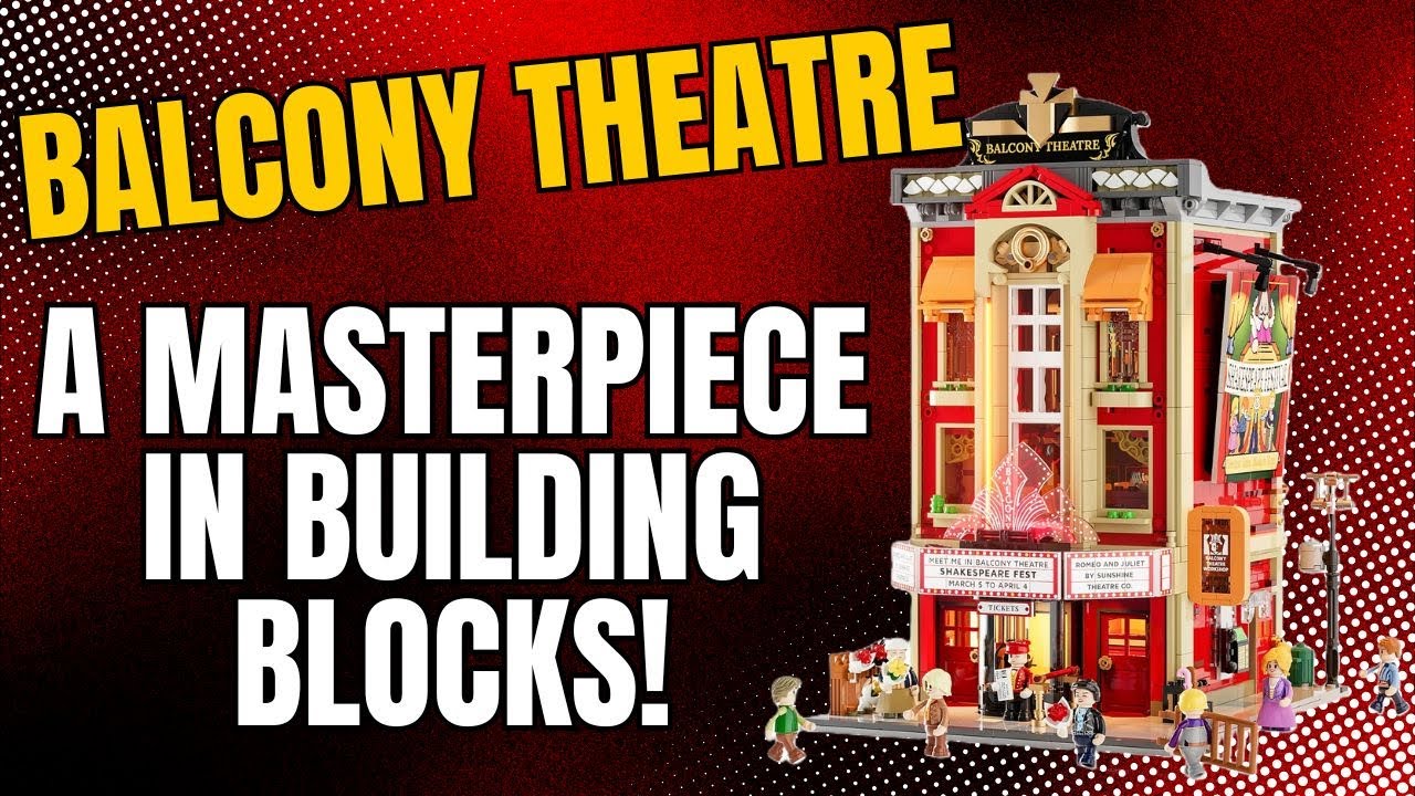 The Funwhole Balcony Theatre - A Masterpiece in Building Blocks! - YouTube