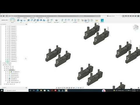 Component Pattern in Fusion 360 - YouTube