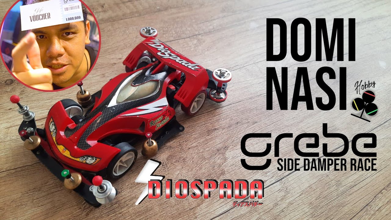 [ミニ四駆] Dominasi Diospada Side Damper Di GREBE Race | Kali Ini Gue ...