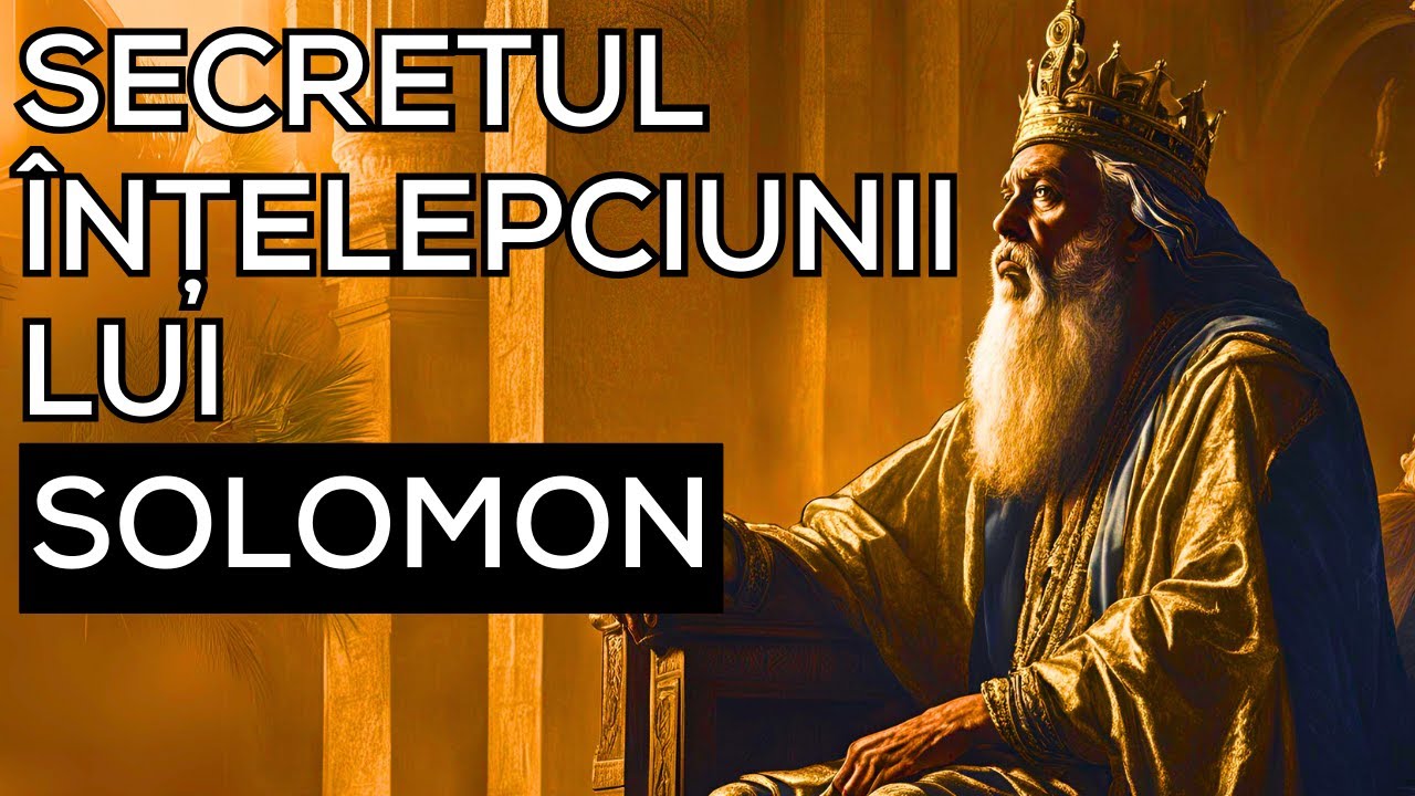 Înțelepciunea lui SOLOMON | Lecții ETERNE pentru O Viață Mai Bună - YouTube