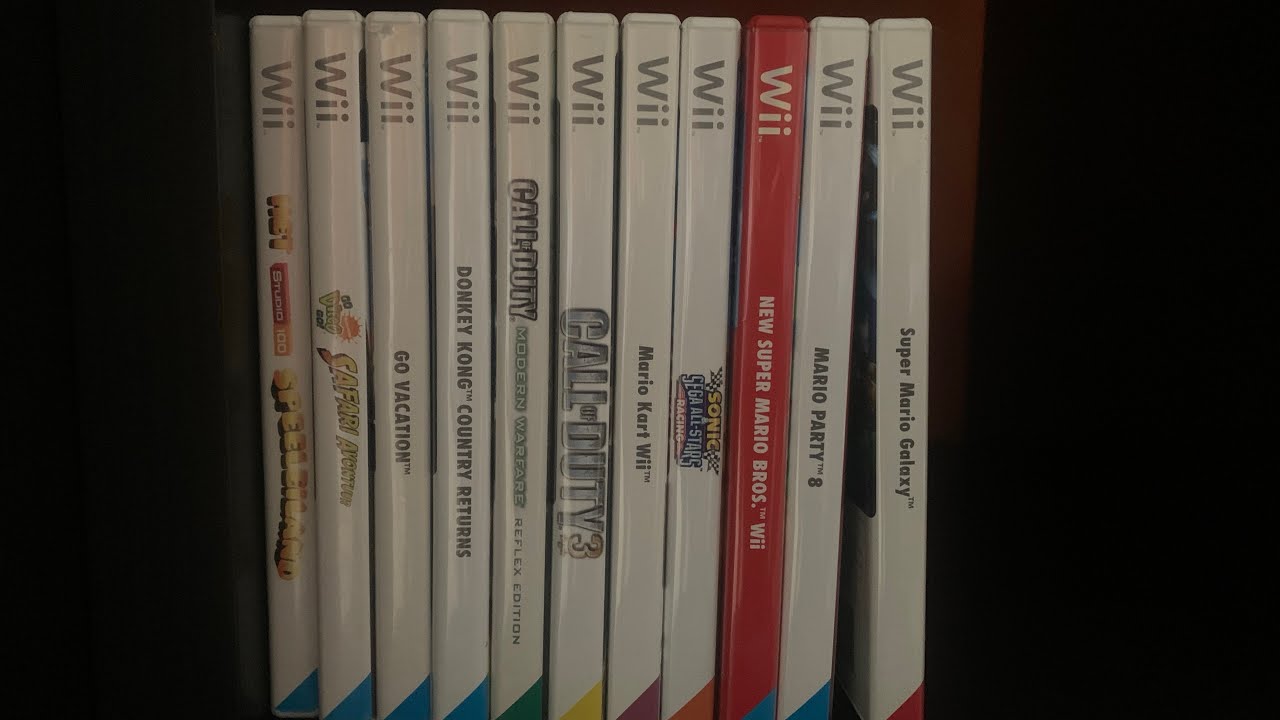 My Entire Wii Collection So Far | Collecting every Wii - YouTube