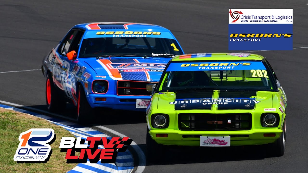 LIVE CAR RACING | Improved Production and HQ Holdens Race 2 - One ...