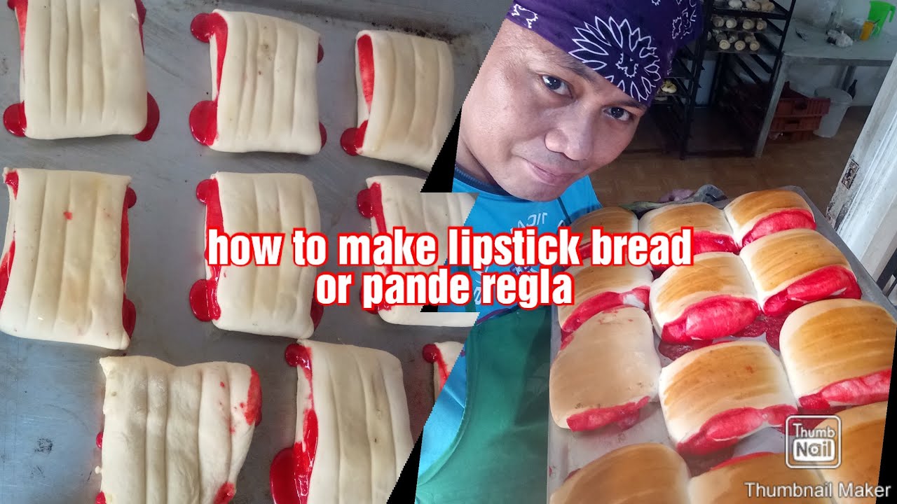how tO make lipstick bread or panderegla - YouTube
