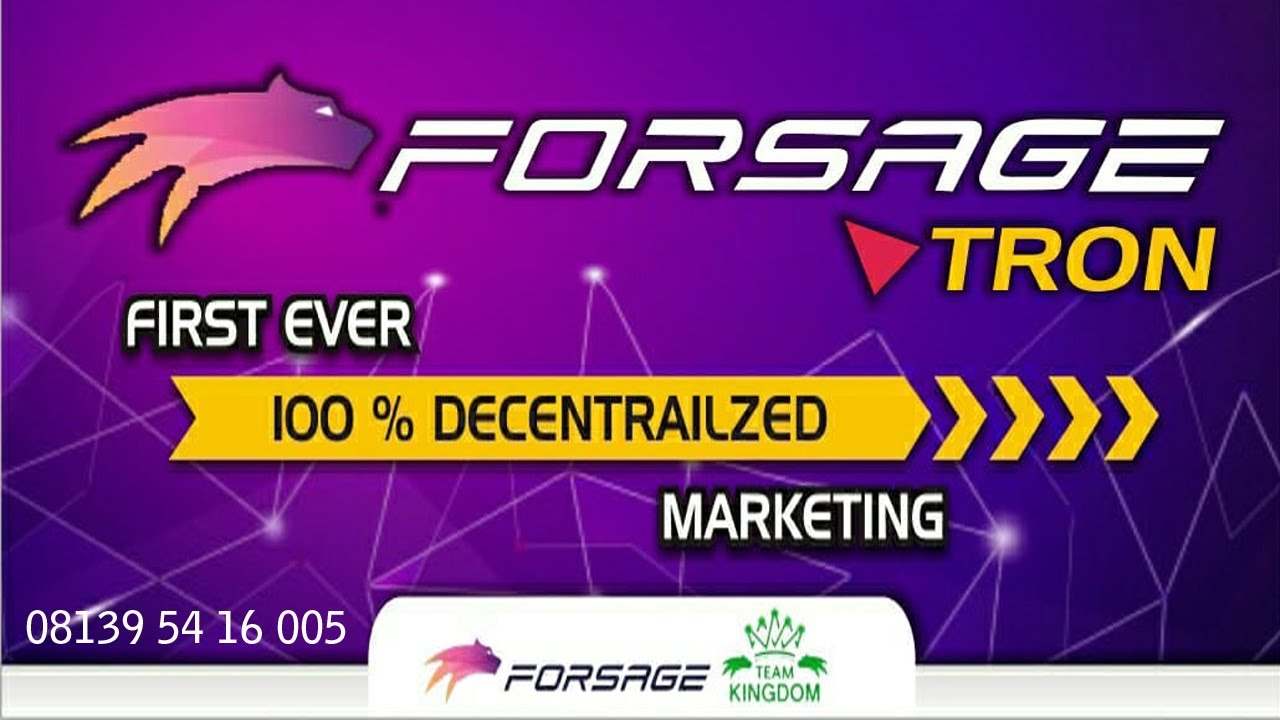 FORSAGE MARKETING PLAN - YouTube