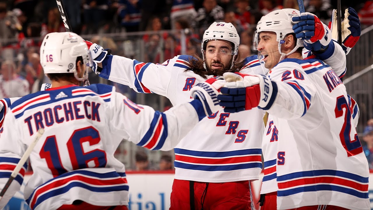 Every New York Rangers Goal | Season Start - Thanksgiving Break - YouTube