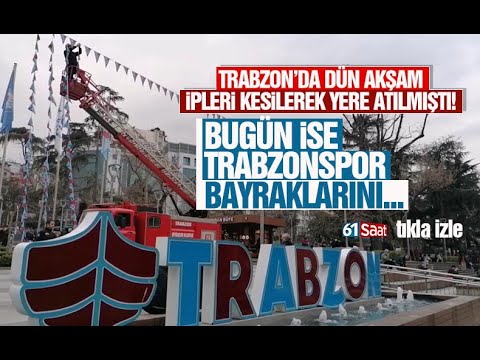 Atatürk Alanında bayrak asmaya deva edildi