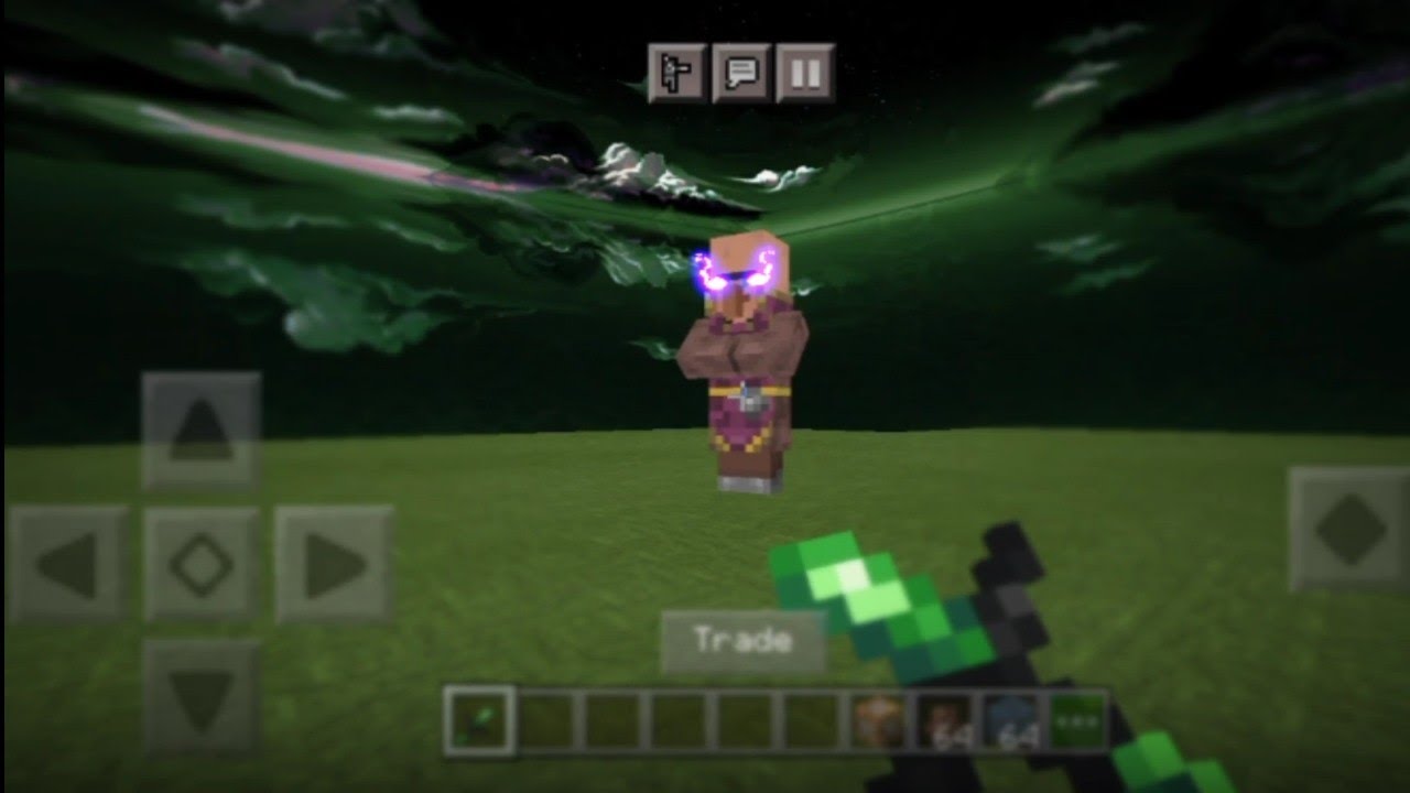 Villager turned into God Mode - YouTube