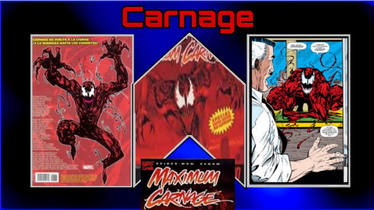 Que tan fuerte es Carnage? (Maximum Carnage) - YouTube