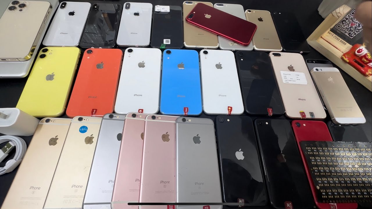 8/6/24 Điện thoại iphone cũ 6s giá từ 400k,ip xr đẹp 4tr1, iphone 7pl ...