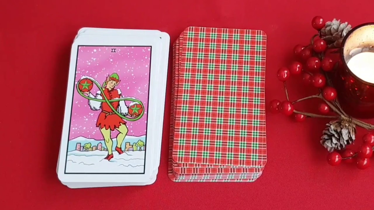 WALKTHROUGH OF THE WINTER WAITE TAROT DECK & THE LITTLE CHRISTMAS ...
