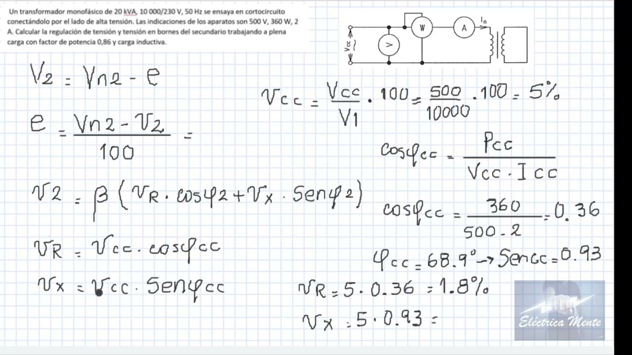 Ejercicios de transformadores 09 - YouTube