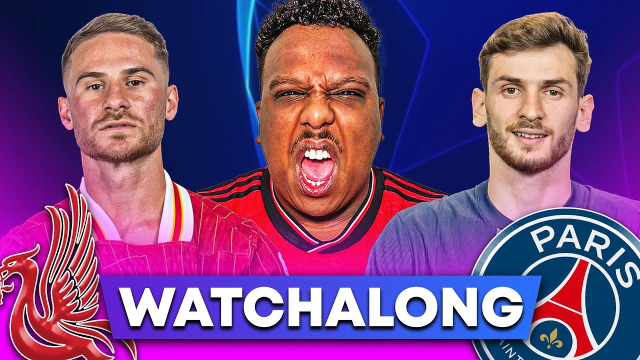 Liverpool vs PSG LIVE Champions League Round Of 16 2nd Leg Watch Along ...