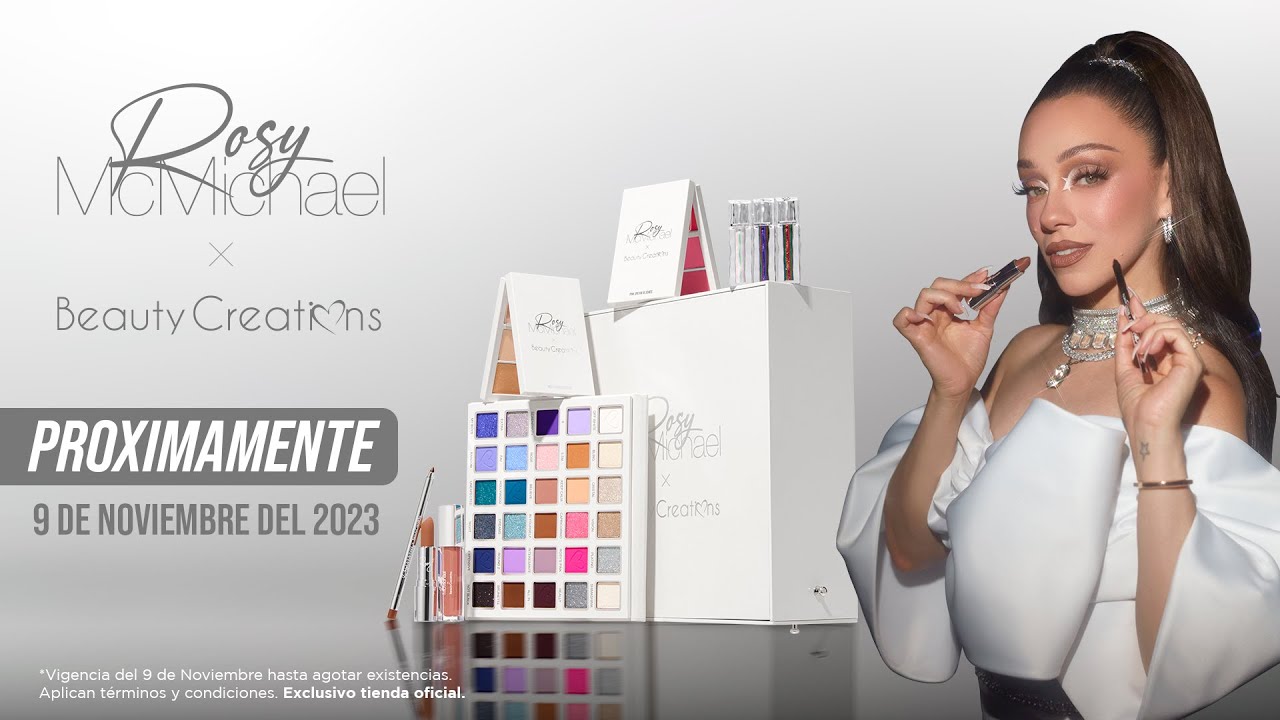 Rosy McMichael x Beauty Creations Vol 2 Colección Platinum #RosyxBC2 ...