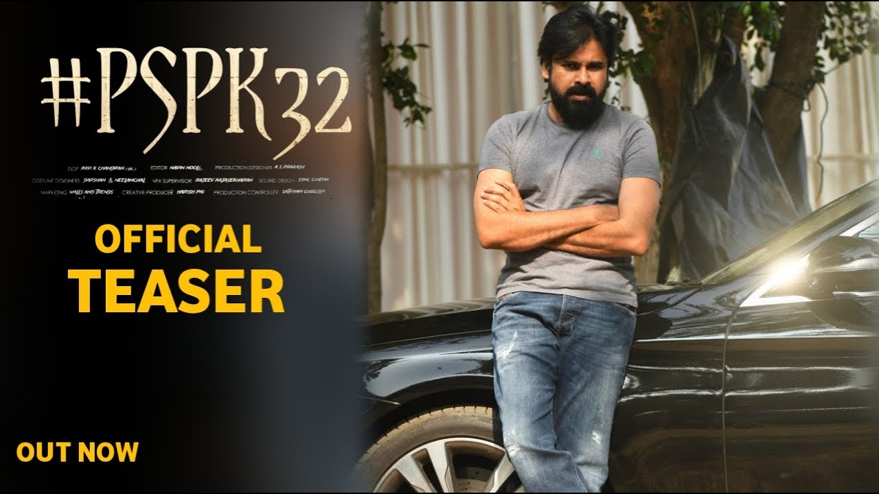 PSPK 32 - Pawan Kalyan Intro Teaser | Surendar reddy,Thaman , Srt ...