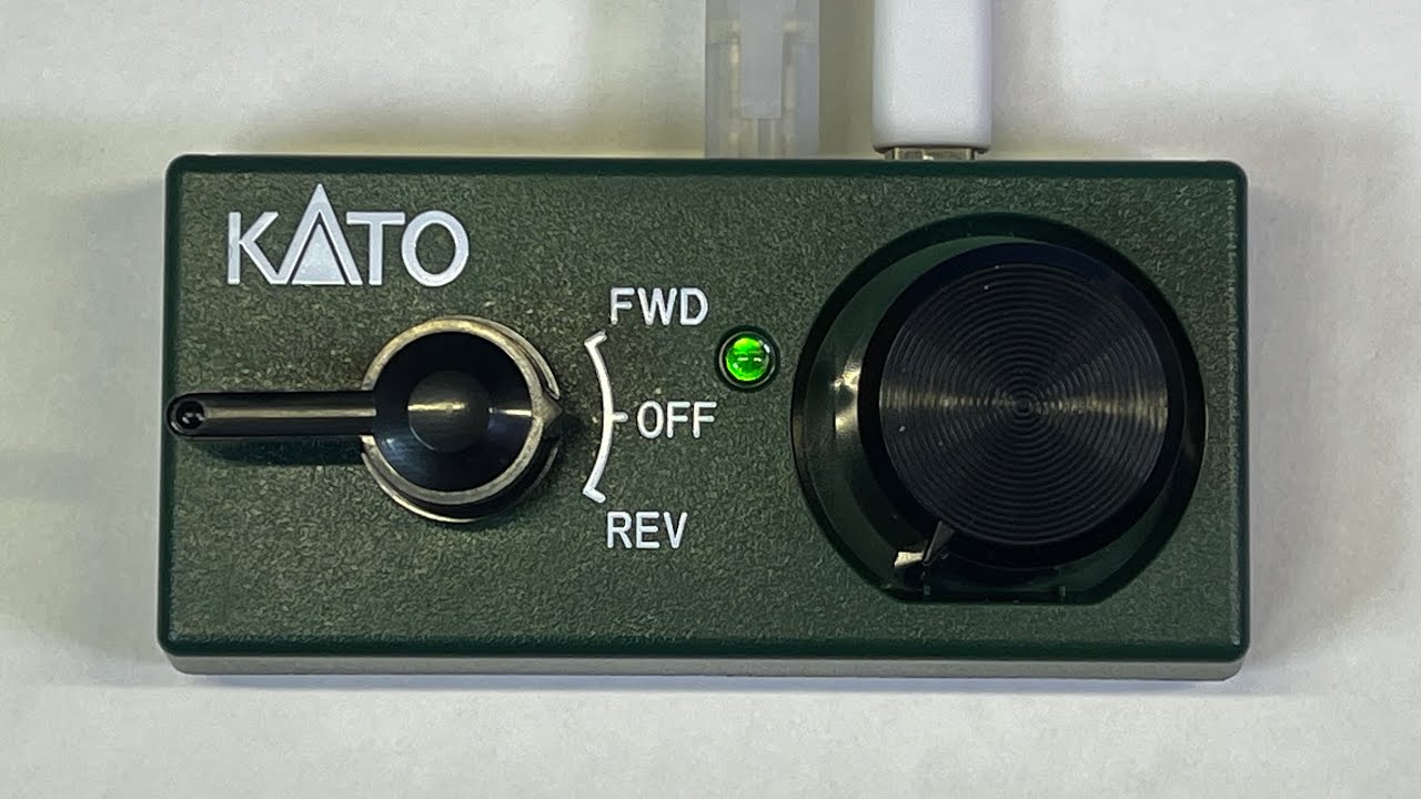 USB給電のミニマムコントローラー！/ KATO ポケットライン用コントローラー - YouTube