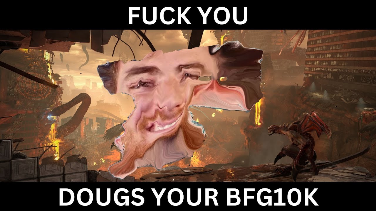 DougDoug gets turned into the BFG10K from hit game DOOM Eternal™ - YouTube