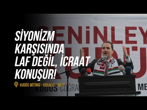 Dr. Fatih Erbakan - ''Siyonizm Karşısında Laf Değil İcraat Konuşur''