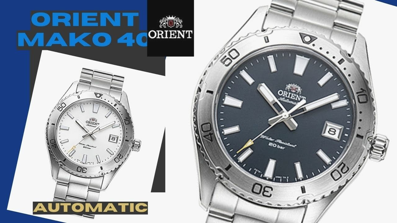 Orient Mako 40 Automatic - YouTube