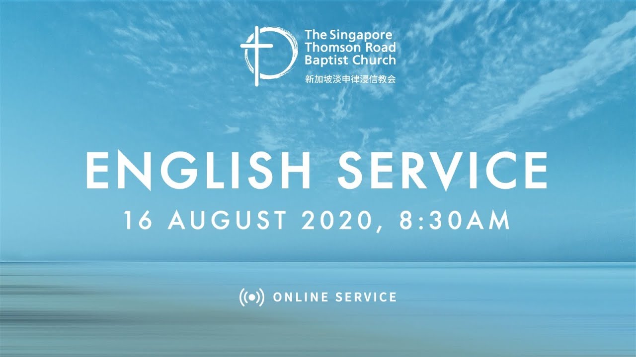 English Service - 16th August 2020 - 8:30am - YouTube