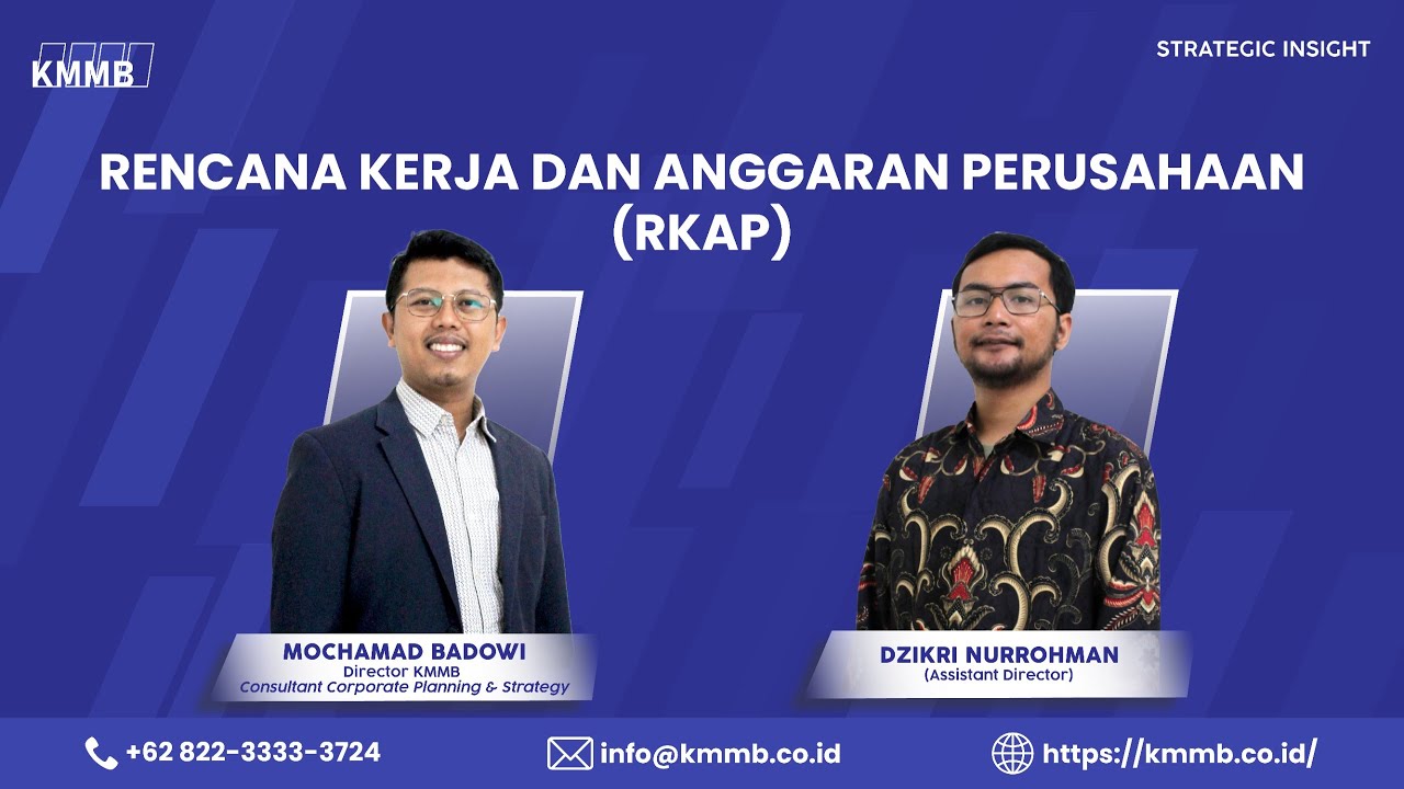 Rencana Kerja dan Anggaran Perusahaan (RKAP) #KonsultanRKAP #RKAP # ...