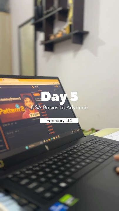 Day 5 Learning DSA from Basics to Advance 💻 #coding #dsaforbeginners #striver - YouTube