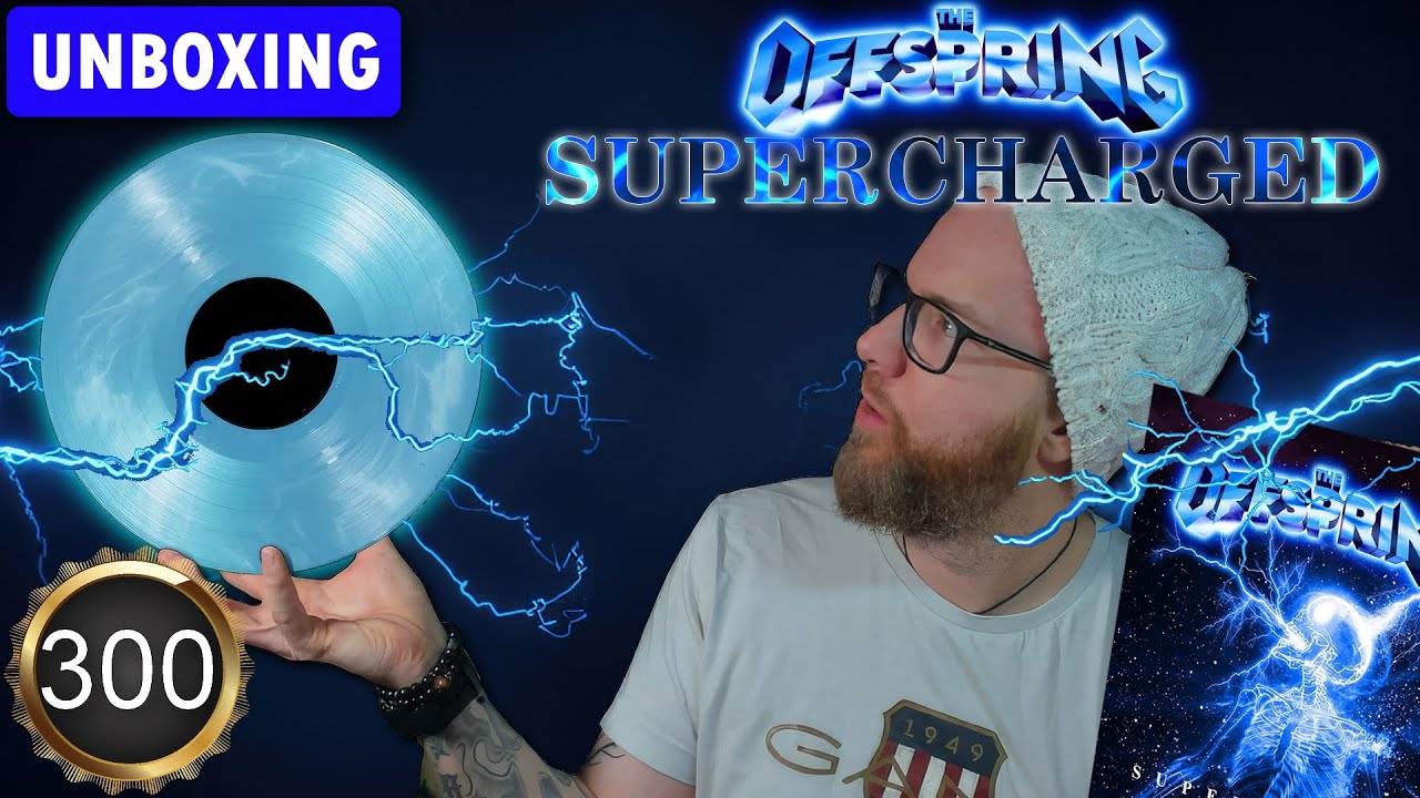 The Offspring - Supercharged (Vinyle Edition Limitée Blue Sapphire) | 📦 ...