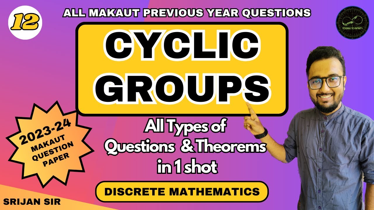 12 | Cyclic Group Problems | Theorems | Example | Algebraic Structures ...