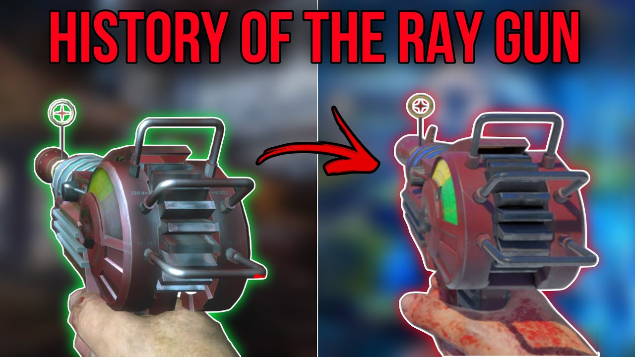 The HISTORY OF THE RAY GUN in Call of Duty Zombies - YouTube