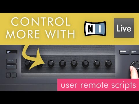HOW TO CONTROL ABLETON LIVE DEVICE MACROS: NI A-Series and M32 MIDI Controller | Ableton Live ...