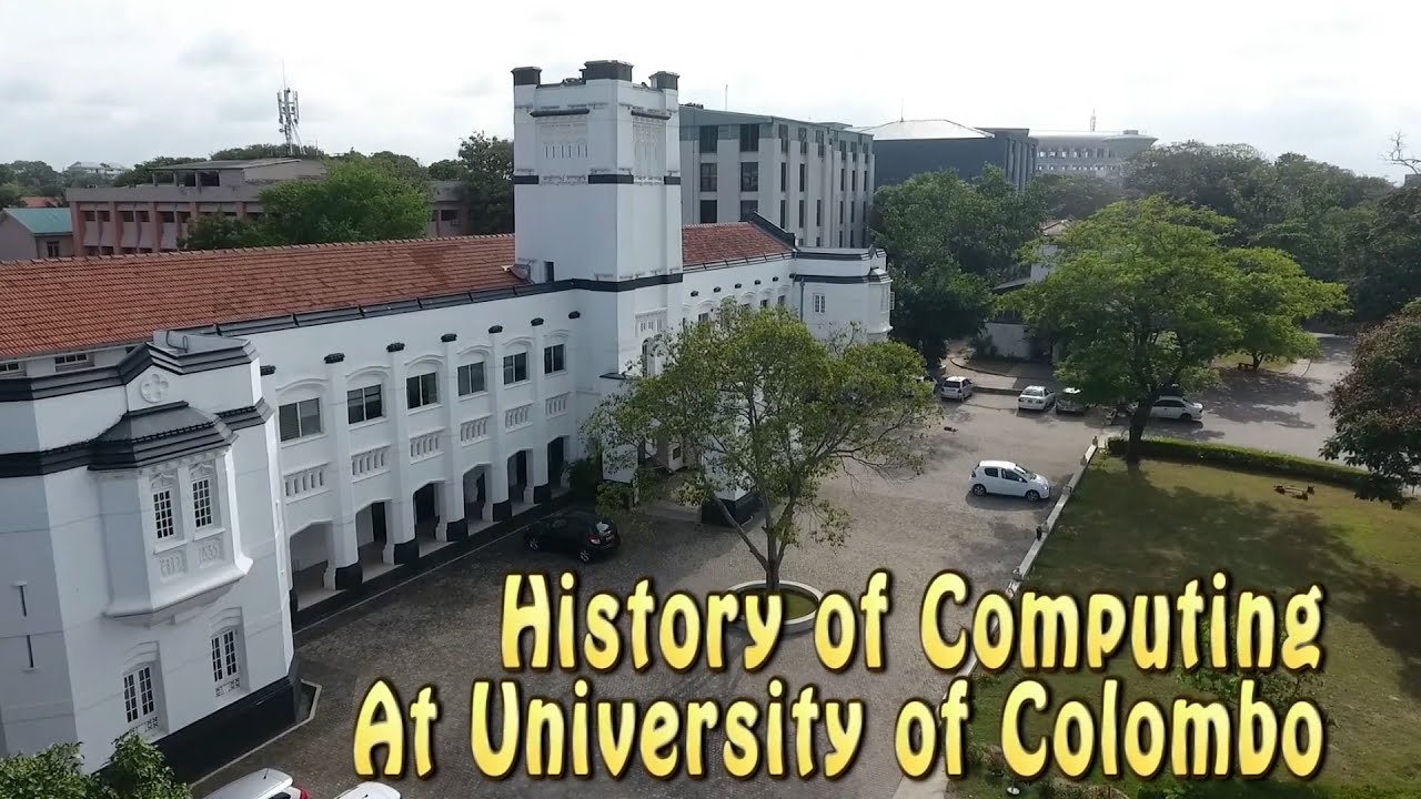 History of Computing ( Part-1) | University of Colombo - YouTube