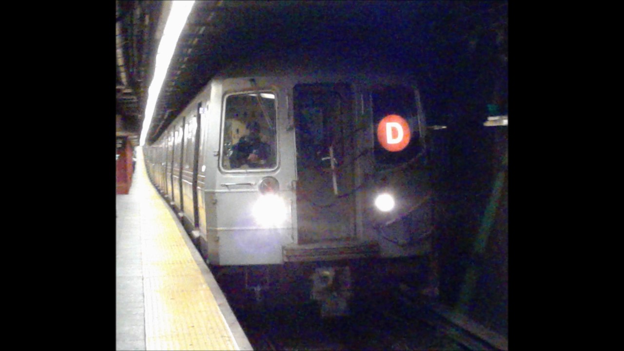 NYCT MTA (D)-Line: 1987 Westinghouse R68 #2748 Audio - YouTube