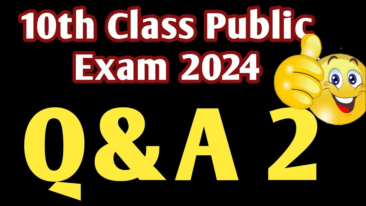 AP 10th class public exam 2024 Q and A|10th public examb2024 ap|ap 10th ...