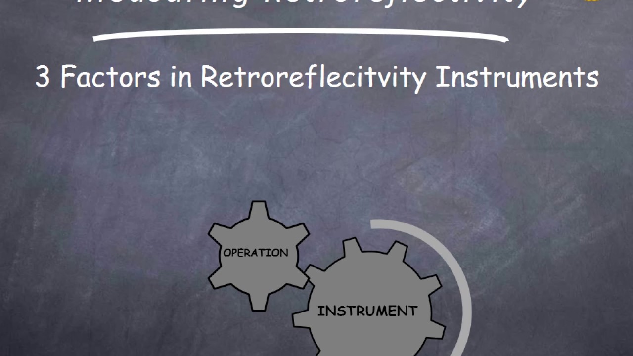 Retroreflectivity 101 - YouTube