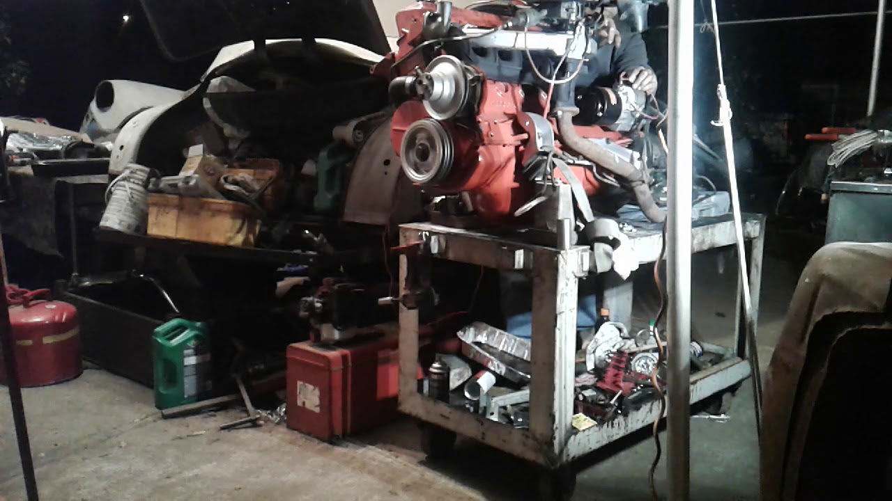 Slant six freshly rebuild - YouTube