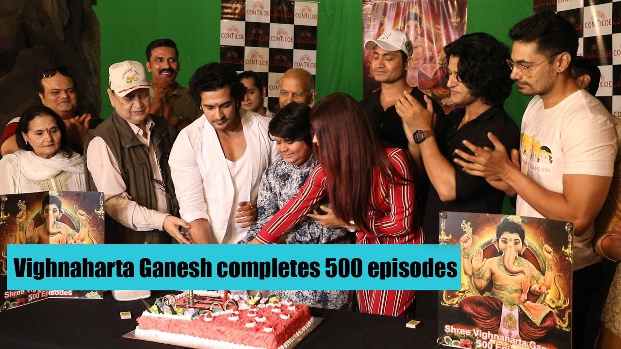 Vighnaharta Ganesh completes 500 episodes, cast celebrates with Ganpati ...