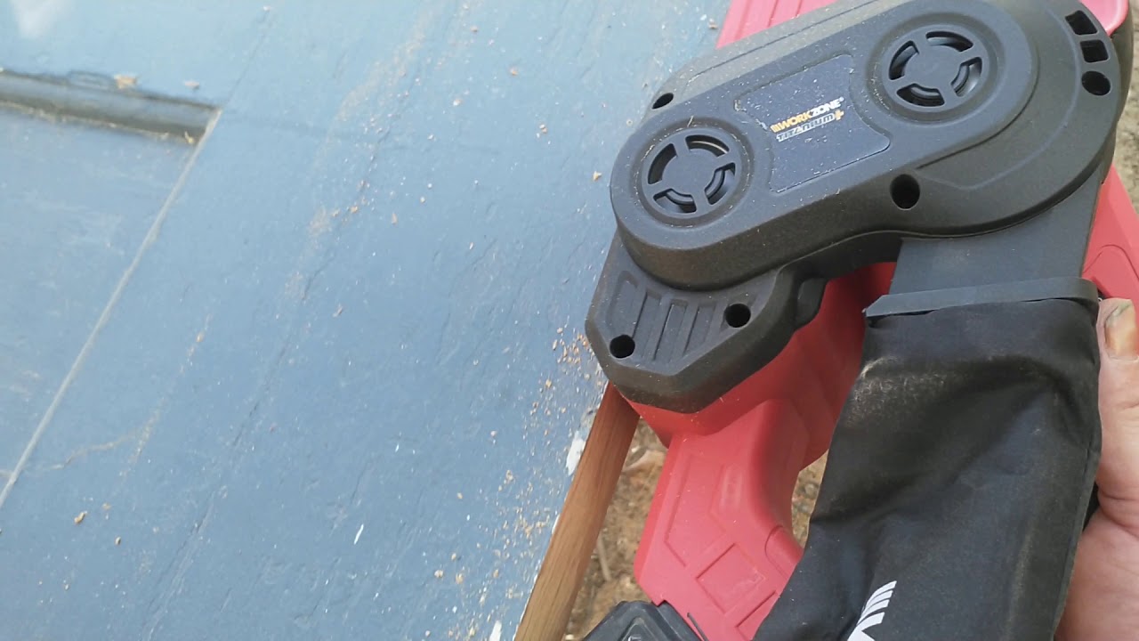 Work zone belt sander part 2 - YouTube