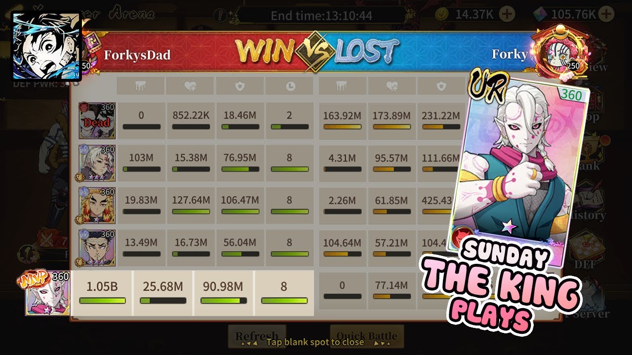 Tengen • UR - Sunday The King Plays║Rage of Demon King║DTPuu 289 - YouTube