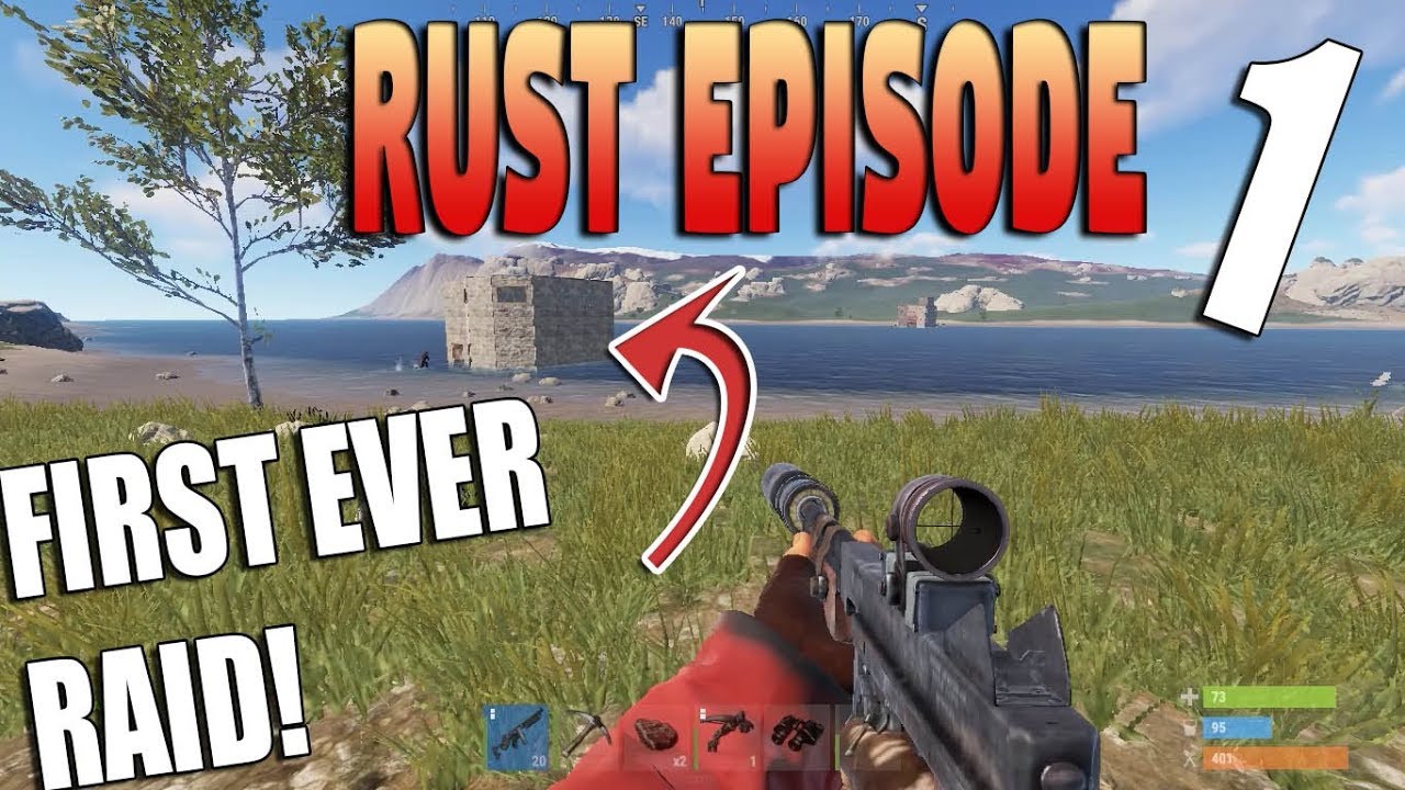 RUST Multiplayer Episode 1 | First Ever Rust RAID! (Noob Adventures Ft ...